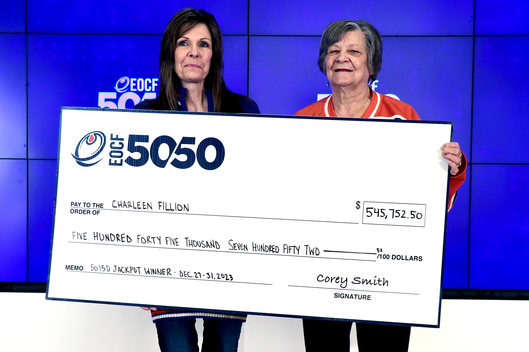 50/50 Winners Gallery | Edmonton Oilers