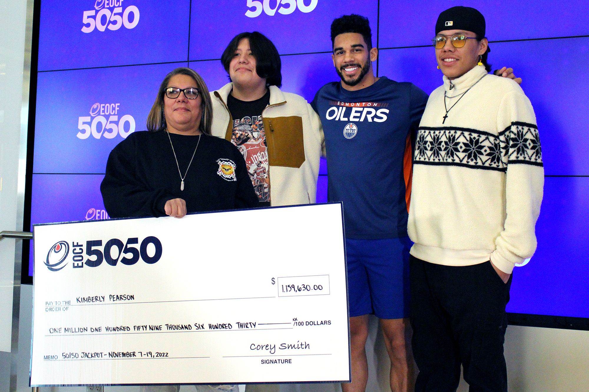 50/50 Winners Gallery | Edmonton Oilers