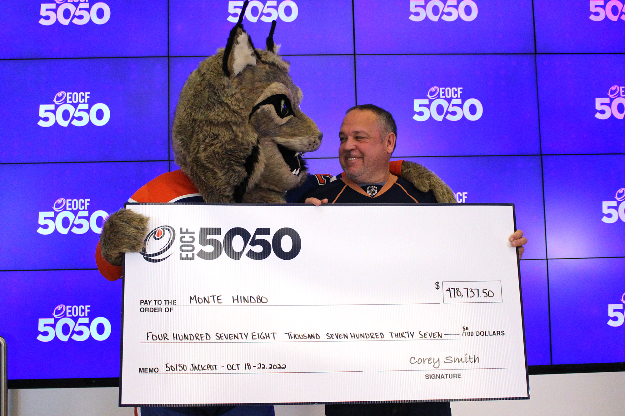 50/50 Winners Gallery | Edmonton Oilers