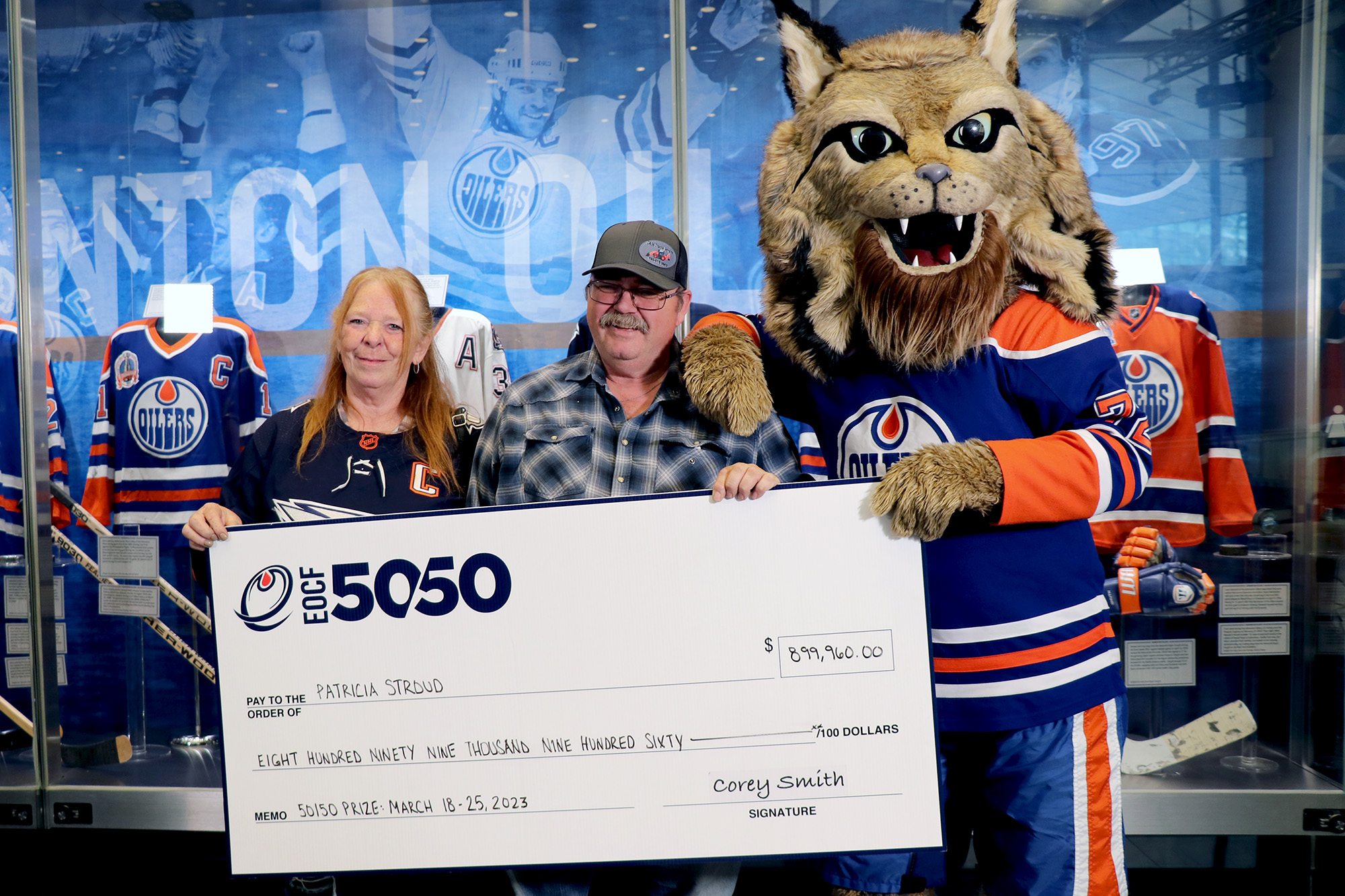 50/50 Winners Gallery | Edmonton Oilers