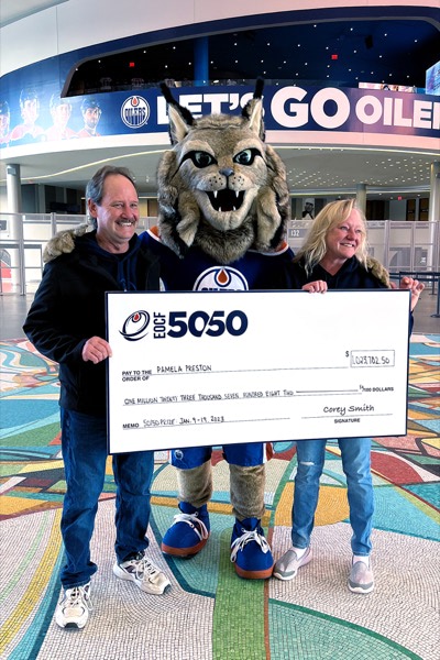 50/50 Winners Gallery | Edmonton Oilers