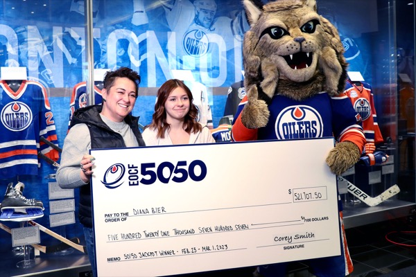 50/50 Winners Gallery | Edmonton Oilers